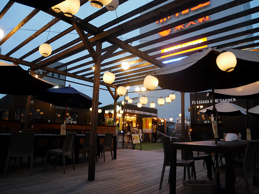 東京門前仲町「PERFECT BEER GARDEN TOKYO」駅近屋上ビアガーデンで極上ビール！ | 関西女のプチ日記