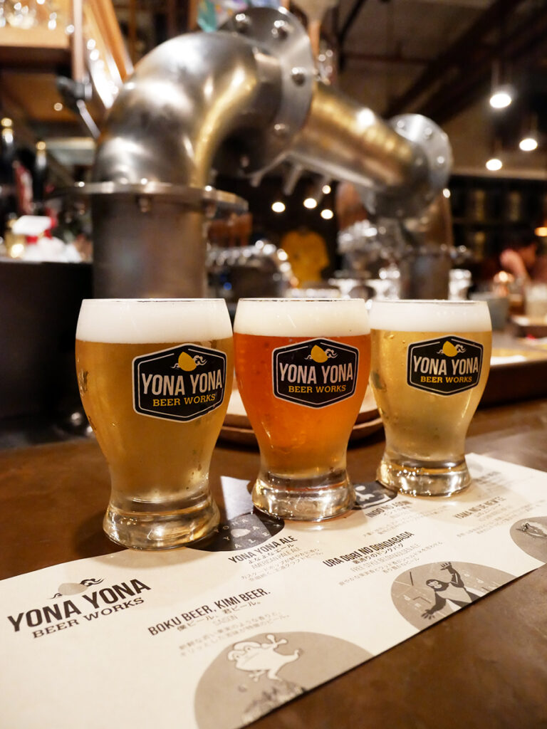 東京新宿「YONA YONA BEER WORKS」常時12種類以上のクラフトビールをおしゃれな雰囲気で。 | 関西女のプチ日記