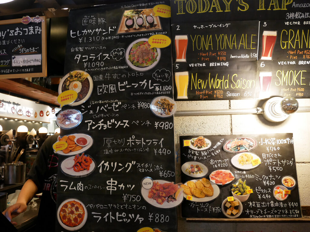 東京錦糸町「VECTOR BEER」フードコートで手軽に終日クラフトビール | 関西女のプチ日記